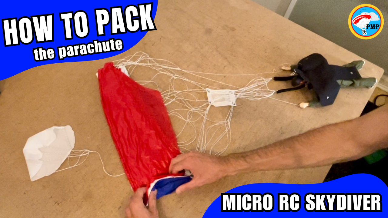 How to Pack the Parachute ? – Paul Mini Parachute