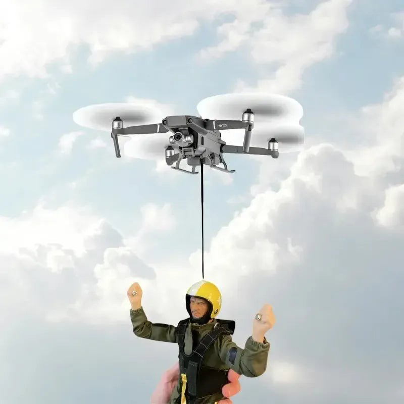 Drone Dropping System for 1/6 Scale RC Skydiver – Paul Mini Parachute