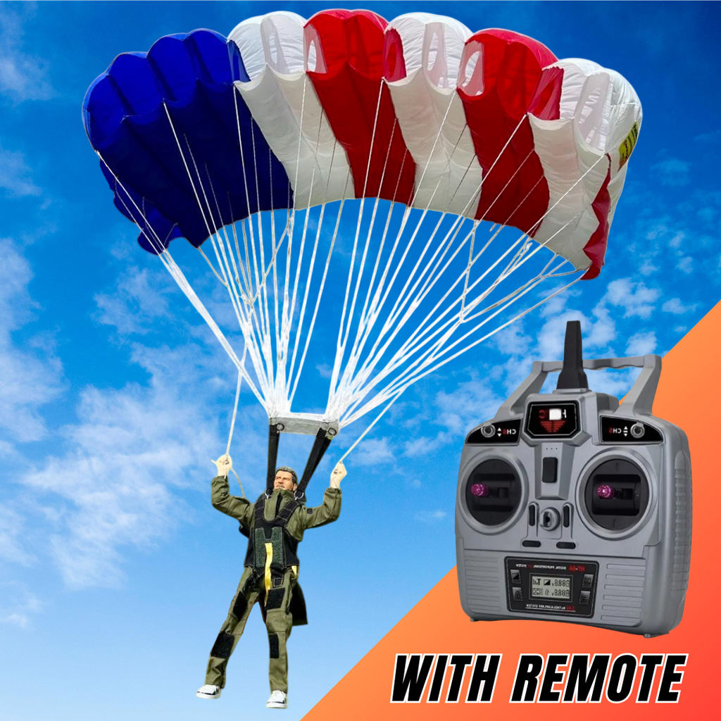 Radio Controlled Skydiver With Stock Parachute - RTF – Paul Mini Parachute